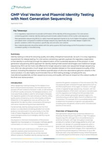 2023-GMP Viral Vector and Plasmid Identity Testing with NGS-Application ...